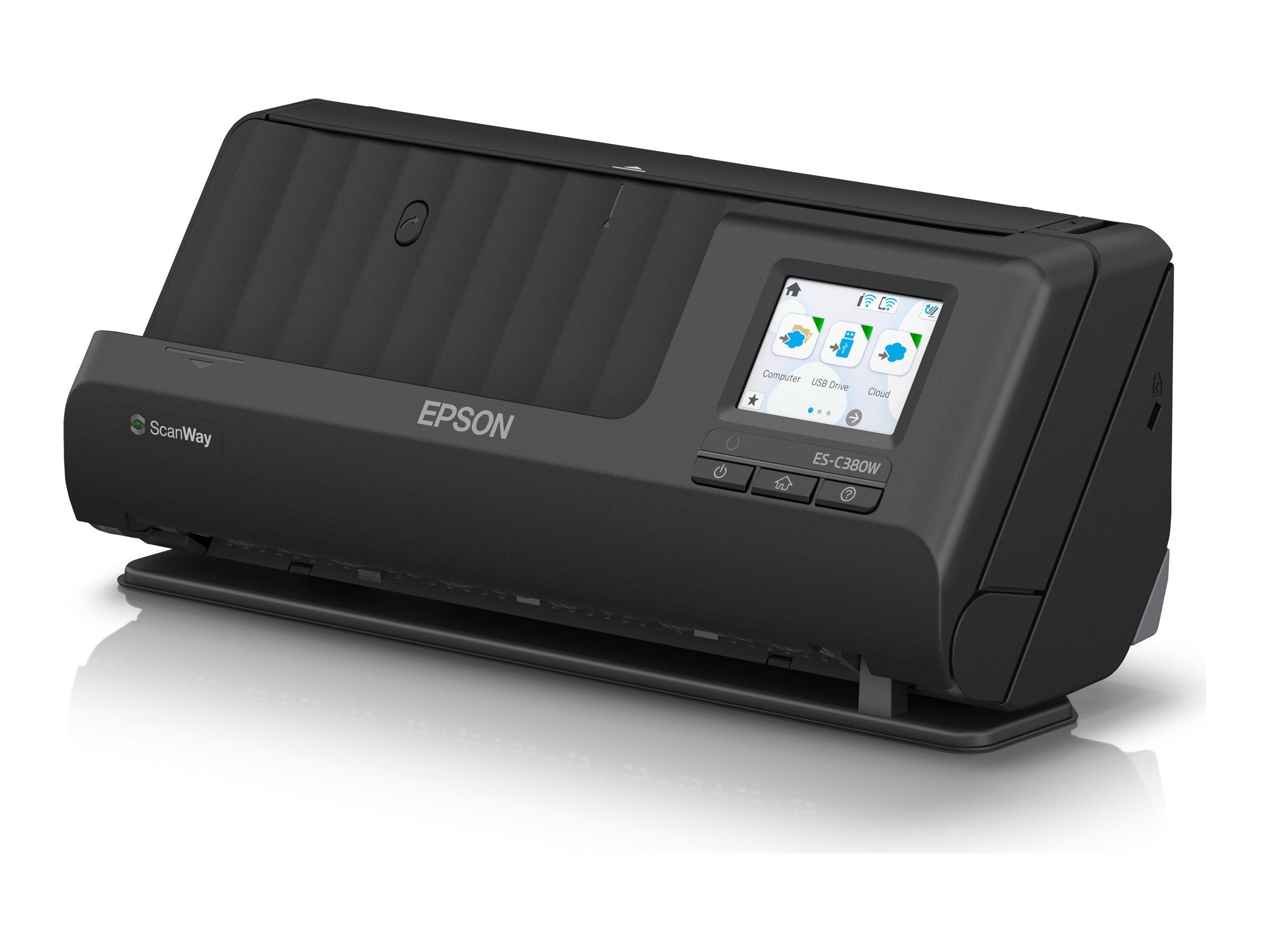 Epson ES-C380W - Einzelblatt-Scanner - Duplex - A4/Legal